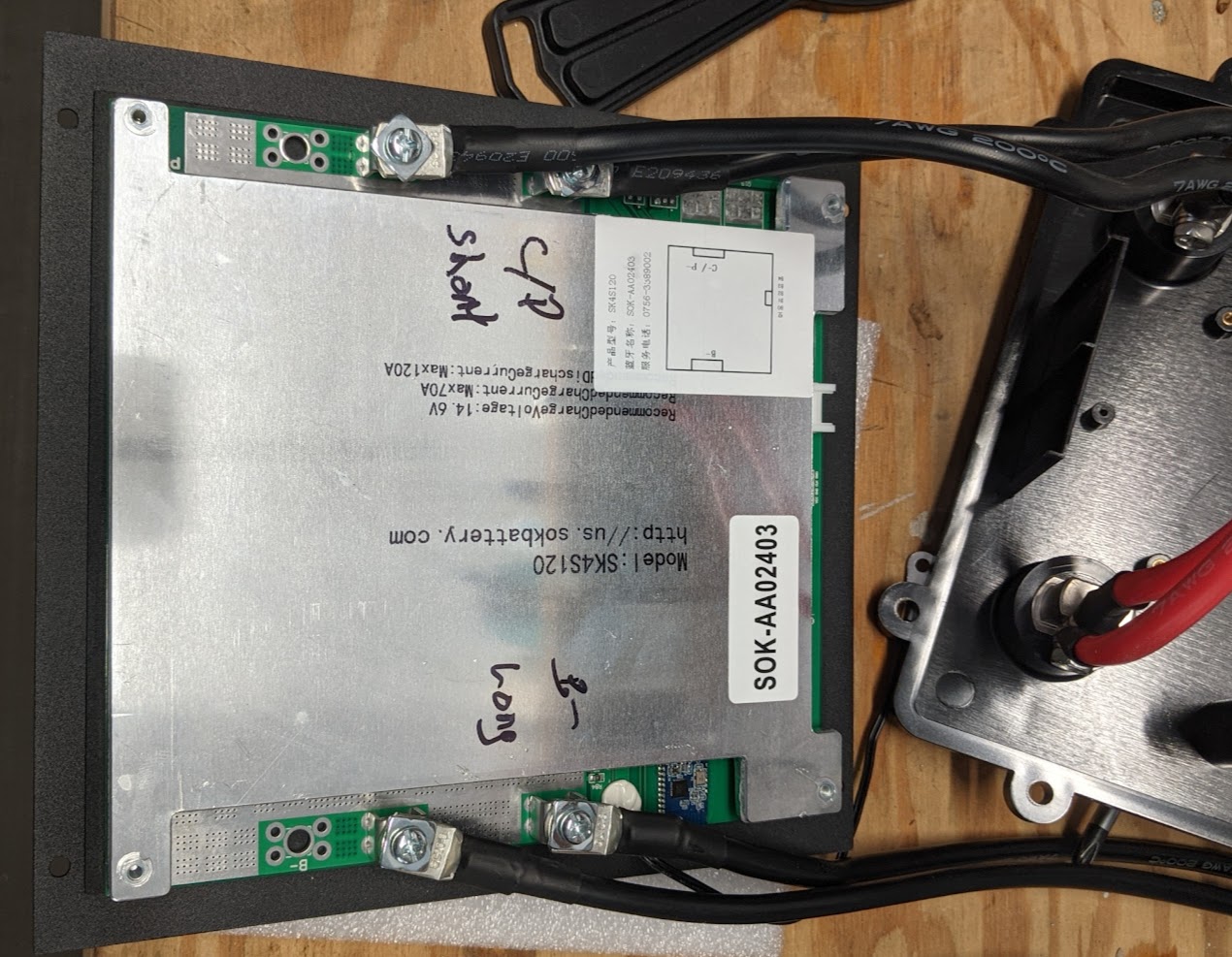 Adventures of the Retired Guy | SOK Battery BMS Upgrade